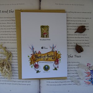 Woodland Wish, Greetings Card, Art Card, Toadstool, Forest, Woodland ...