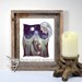 A4 Art Print, Merlin's Journey, Glastonbury Tor, Goddess, Merlin, Moon ...