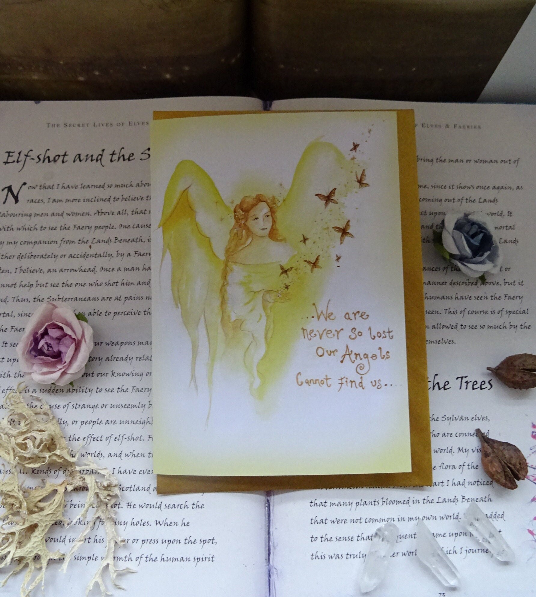 Angel Blessings ~ Art Card