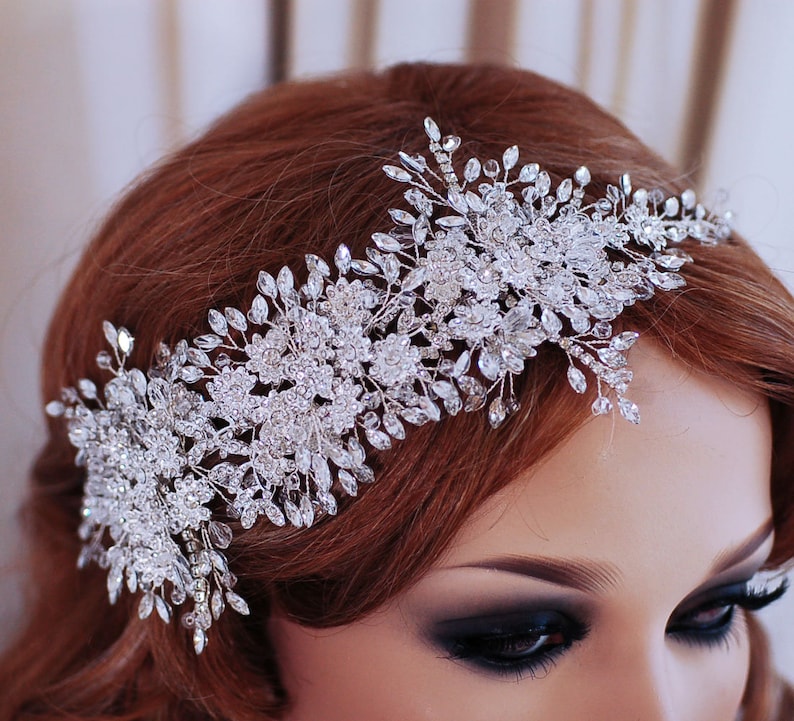 Bridal Hair Head Piece Wedding Hairpiece Headband Headpiece | Etsy