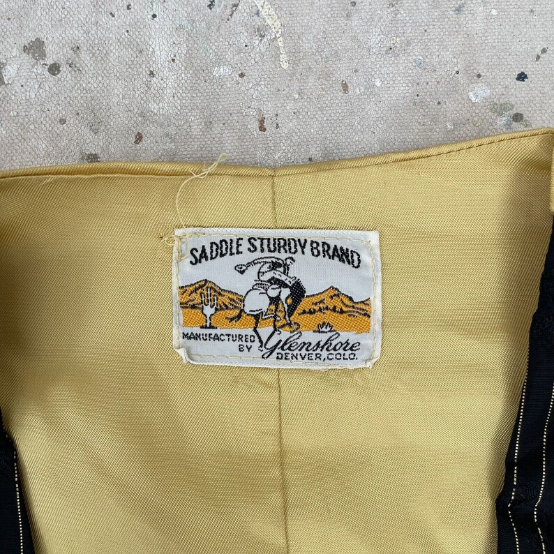 Vintage 30s/40s Saddle Sturdy Brand Silk Vest Waist Coat Mens 42 - Etsy