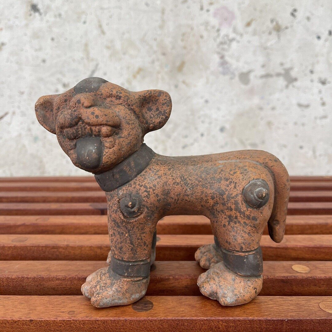 Vintage Mayan Pre-columbian Reproduction Terra Cotta Jaguar - Etsy