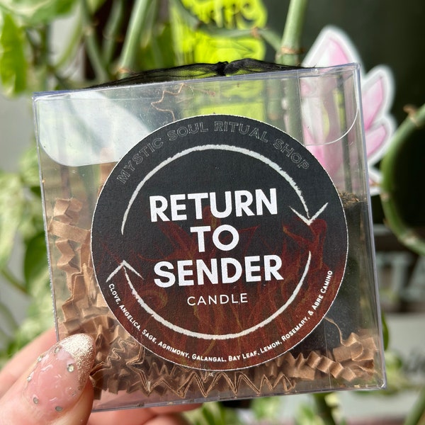 Return to Sender Candle - Etsy