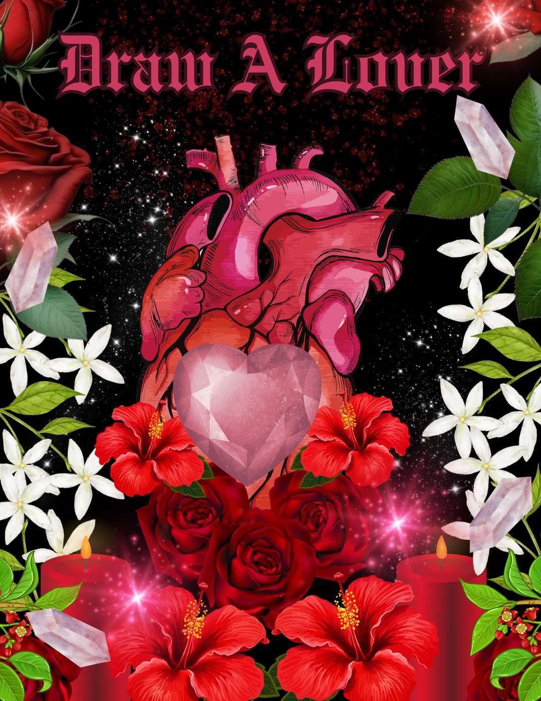 Draw a Lover Spell Kit - Etsy