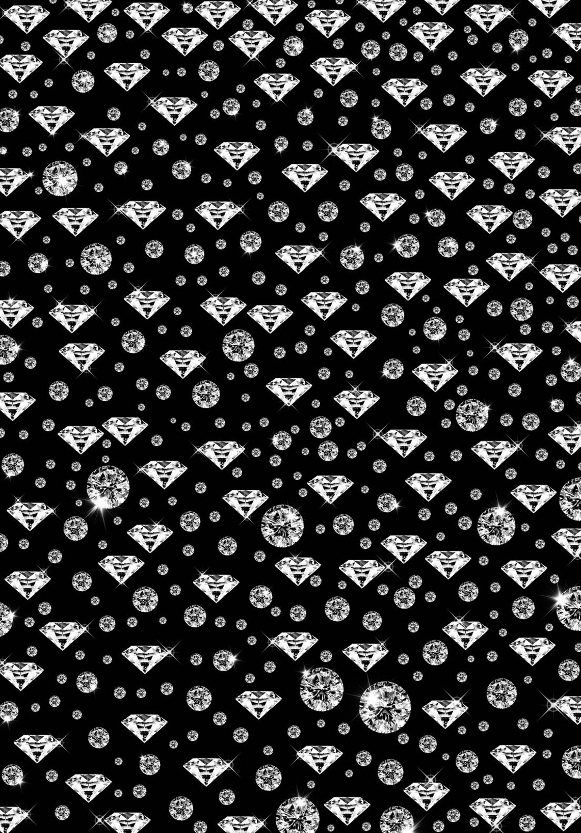 Diamond Design Bundle, Diamond Clipart, Diamond Overlay Png, Jewel ...