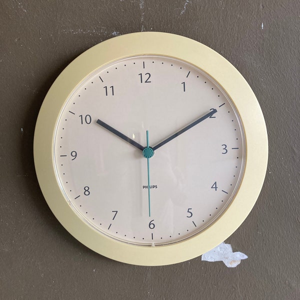 80s Wall Clock - Etsy