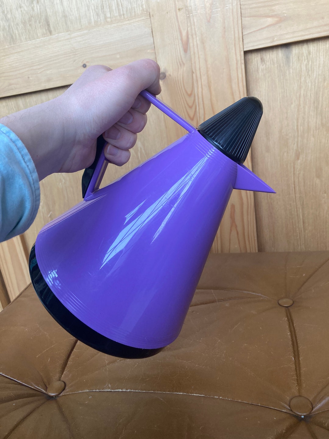 Vintage BMF Thermos Coffee Tea Rare Purple and Black Color Memphis ...