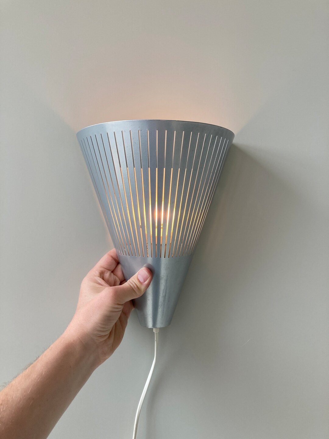 Vintage IKEA Klyka Wall Light Type V9811 90's Design Grey/silver ...