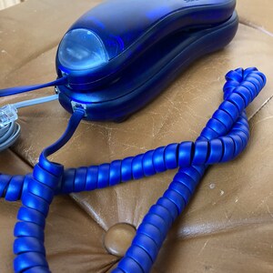 Vintage SWATCH Twin Phone Blue Transparent Color 90s Design Swatch ...