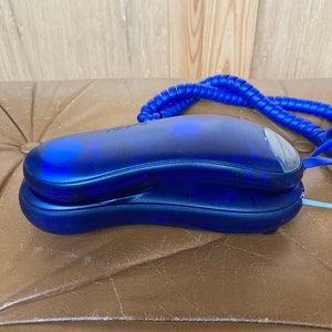 Vintage SWATCH Twin Phone Blue Transparent Color 90s Design Swatch ...