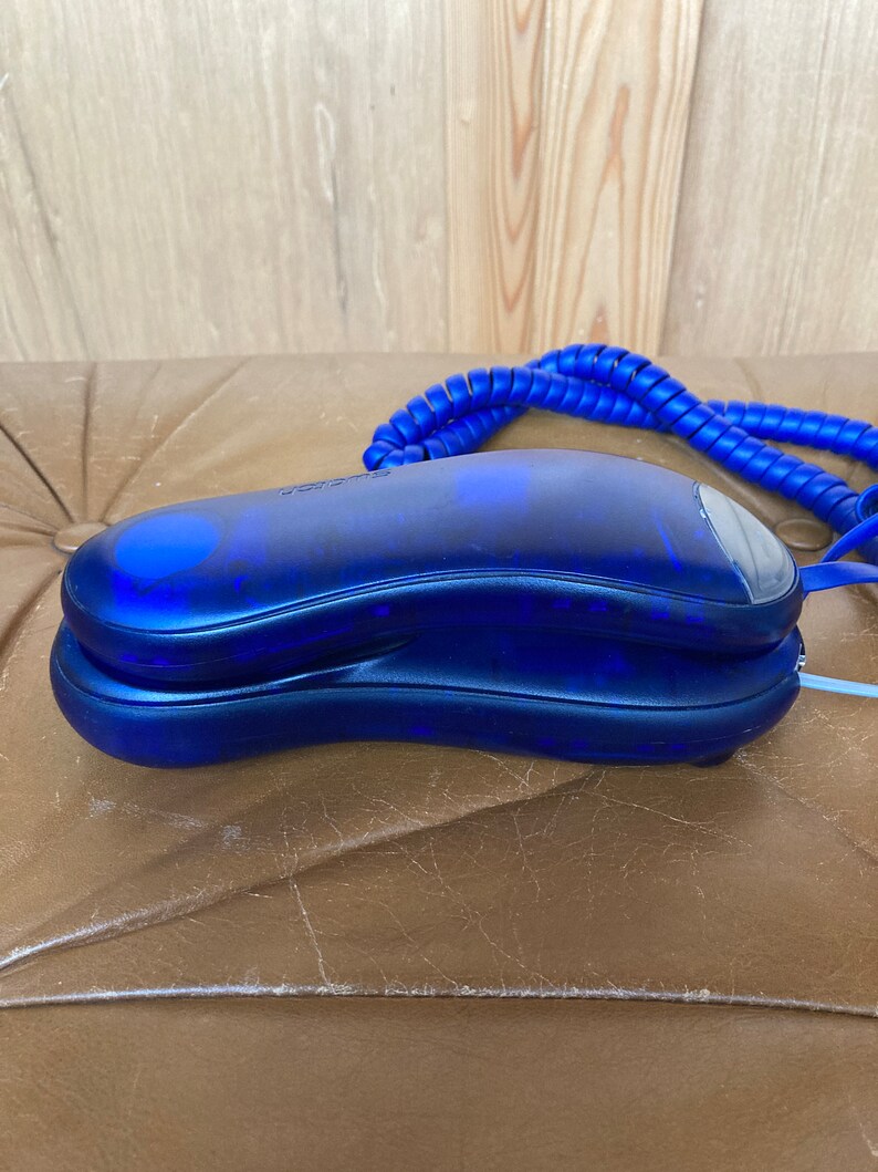 Vintage SWATCH Twin Phone Blue Transparent Color 90s Design Swatch ...