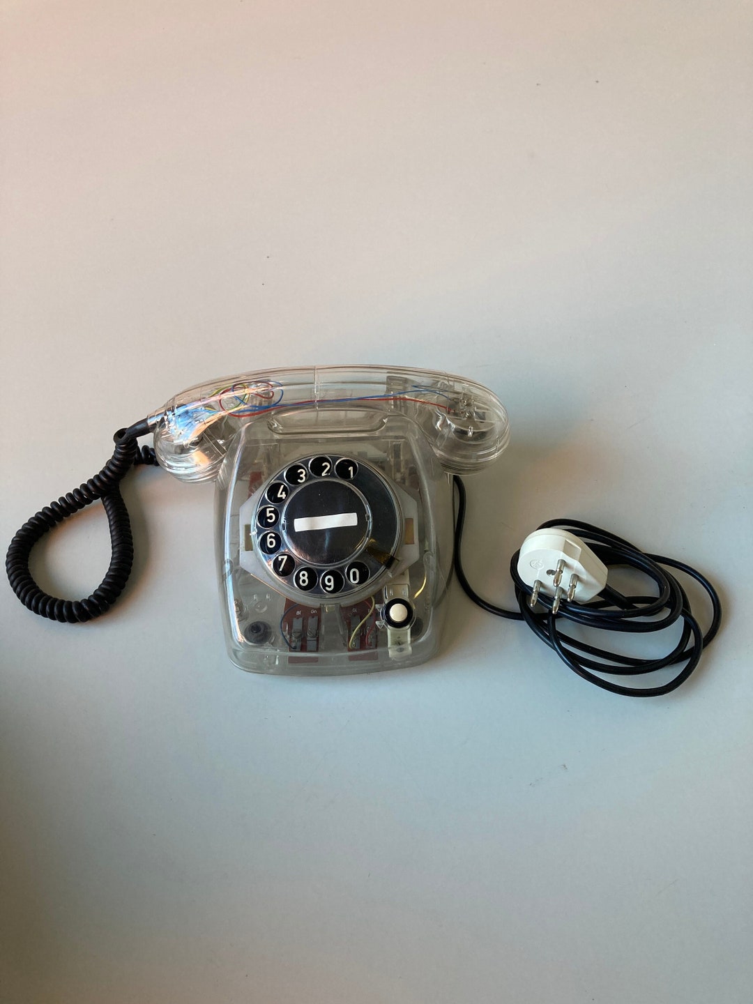 Transparant PTT T65 DELFT Collection Serie Rotary Telephone From 1986 ...