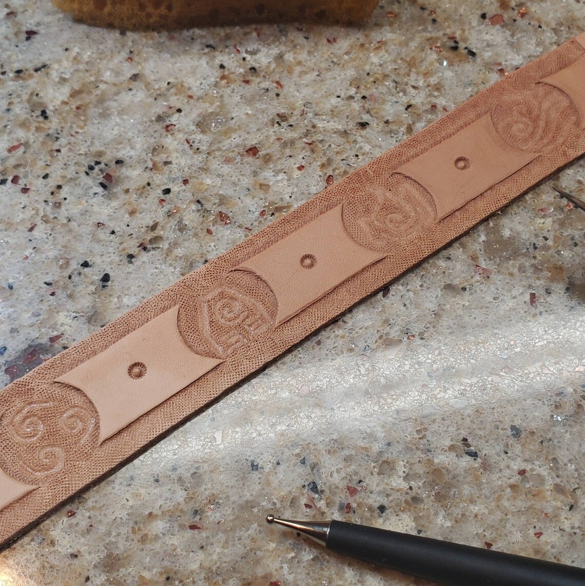 Avatar: the Last Airbender Hand-tooled Leather Cuff Bracelet | Etsy