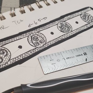 Avatar: the Last Airbender - Hand-tooled Leather Cuff Bracelet - Etsy