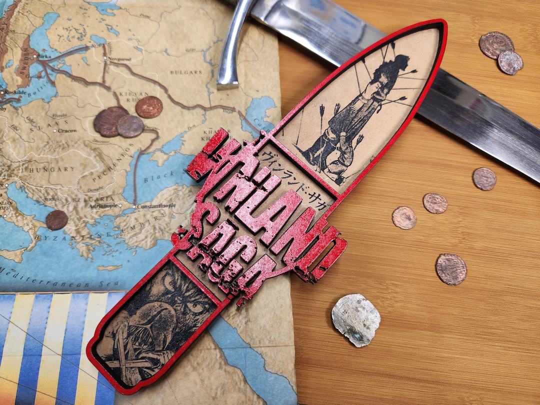 Thorfinn's Dagger - Laser Engraved Vinland Saga Art! Perfect for the ...