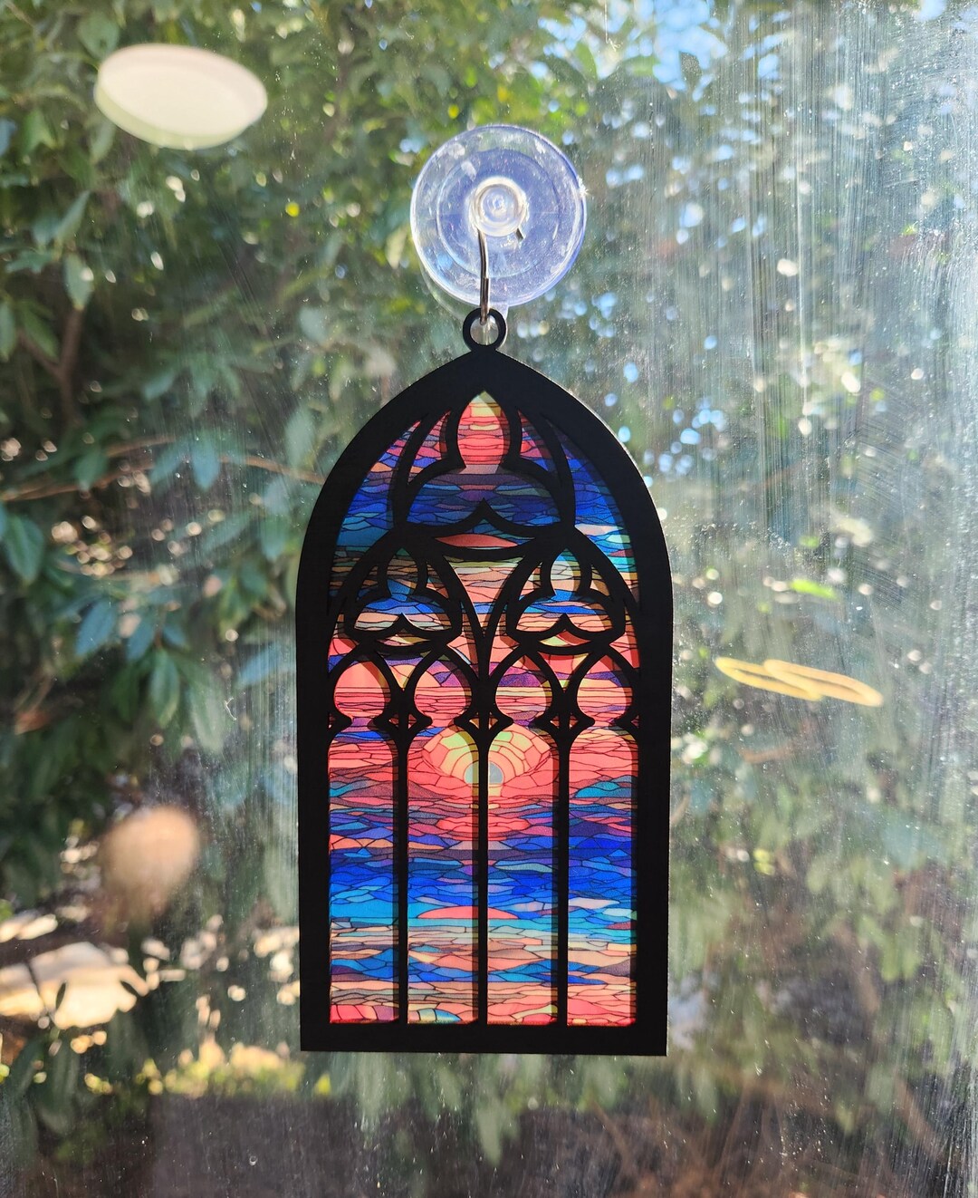 Victorian Church Window Laser Cut Suncatcher - V2 - Etsy