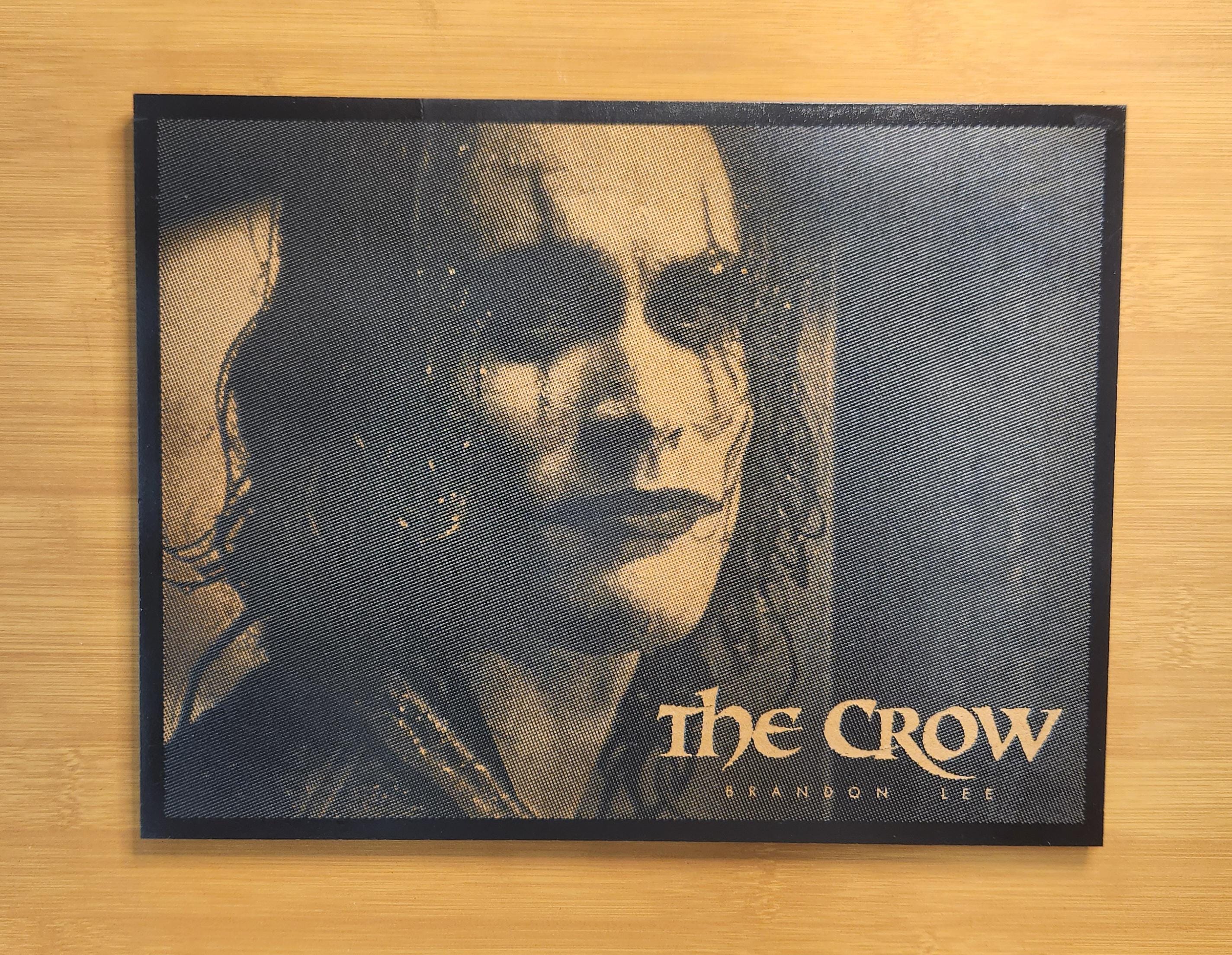 The Crow Laser Engraved Comic Style Wall Art -V1 - Etsy