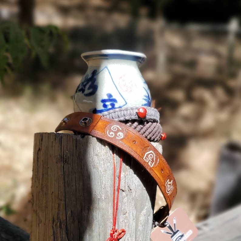 Avatar: the Last Airbender Hand-tooled Leather Cuff Bracelet | Etsy