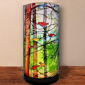 Floral, Botanical, Luminary, Night Light, Garden, Nature, Forest Themed ...
