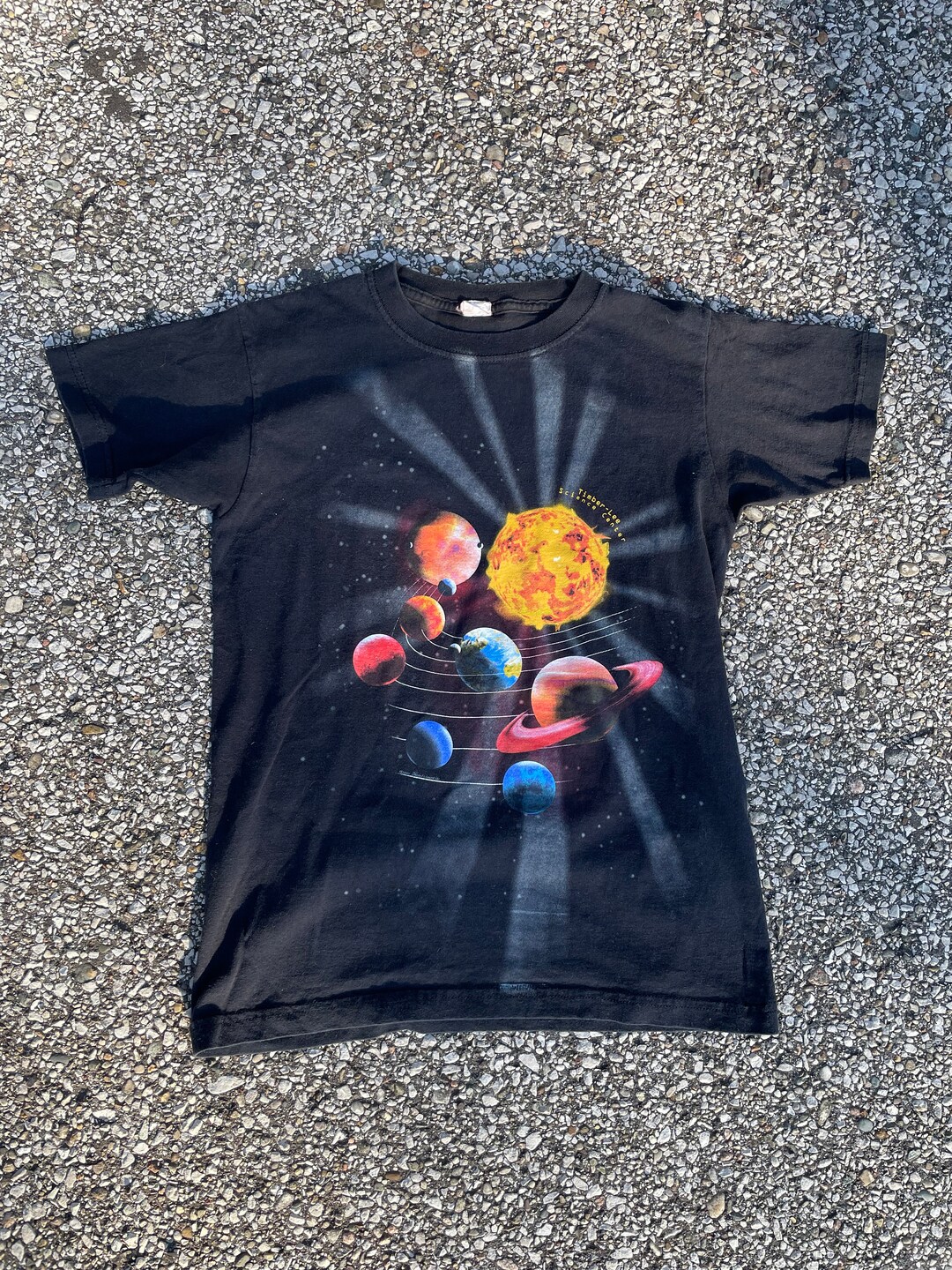 2000s Science Center Galaxy Planets Kids Graphic T-shirt - Etsy