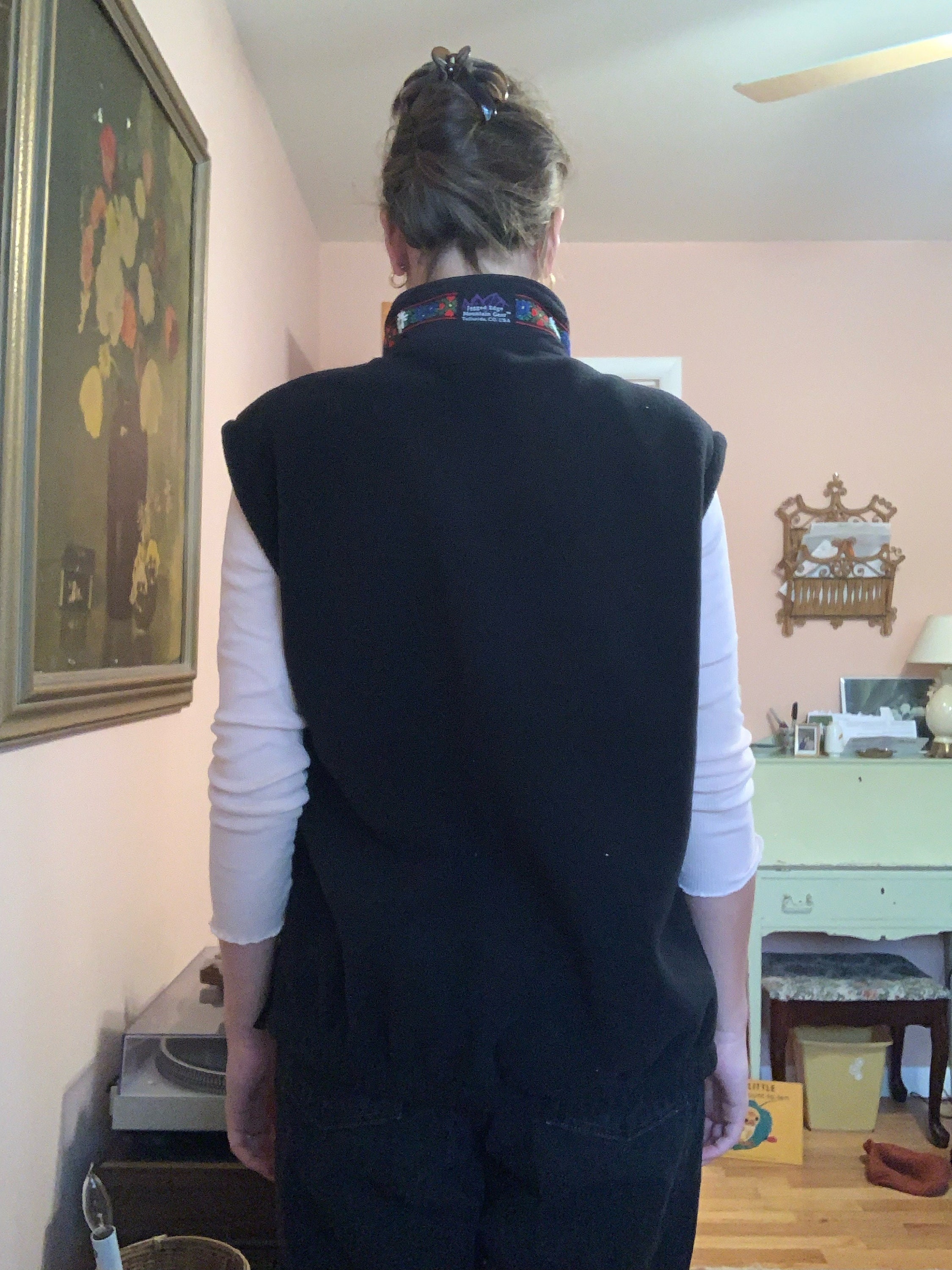 Retro 90s Vail Colorado Ski Fleece Zip up Vest - Etsy