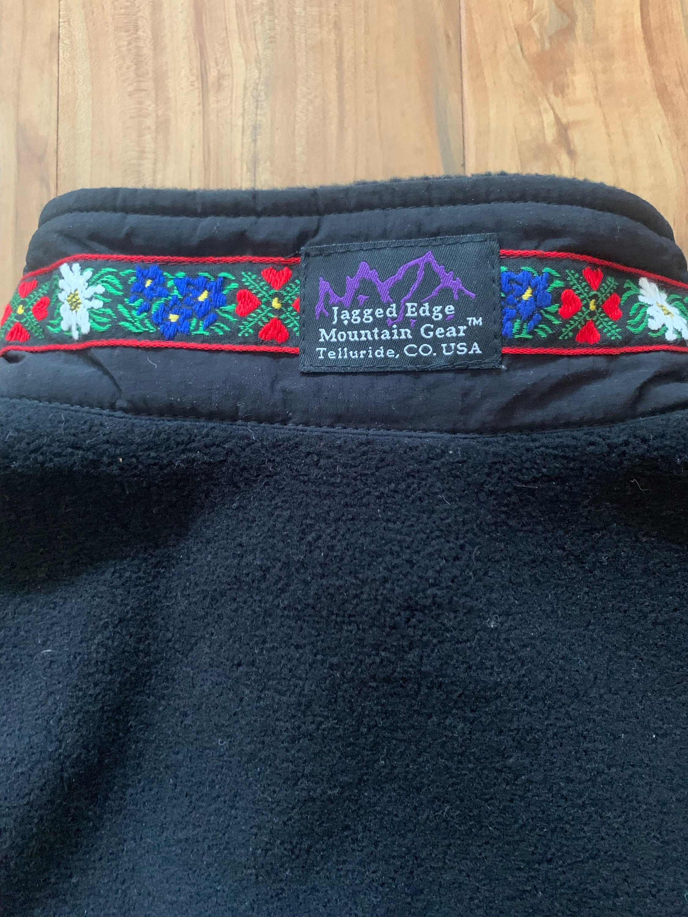 Retro 90s Vail Colorado Ski Fleece Zip up Vest - Etsy