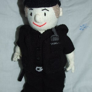 Policeman, Postman and Paramedic Pdf Knitting Pattern - Etsy