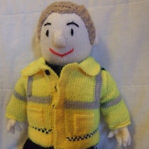Policeman, Postman and Paramedic Pdf Knitting Pattern - Etsy