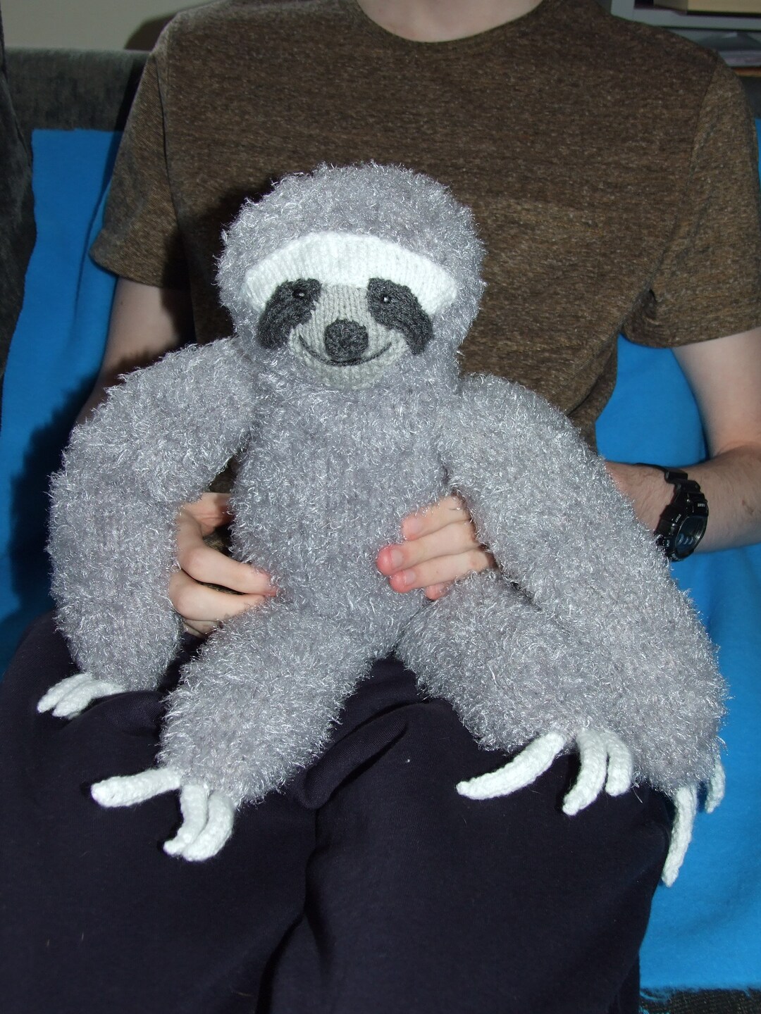 KNITTED SLOTH PATTERN - Etsy