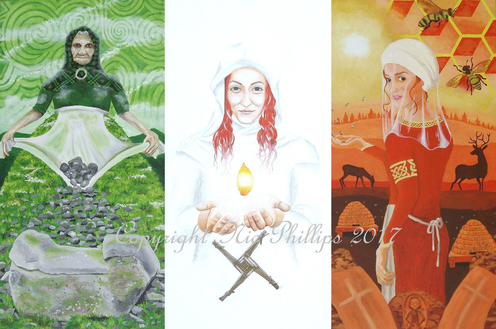 Goddesses of Ireland (prints and Cards) - Etsy