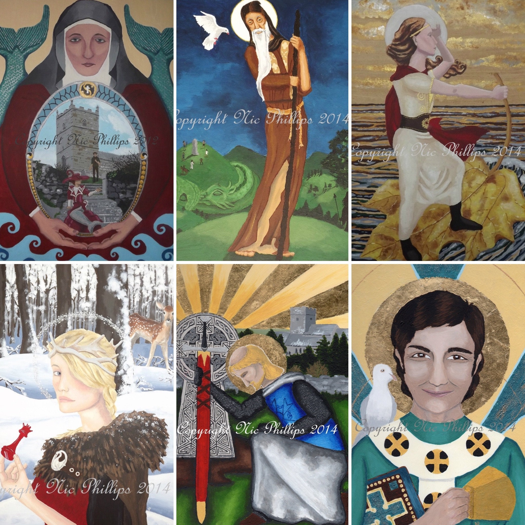 Celtic Saints of Western Britain - Etsy