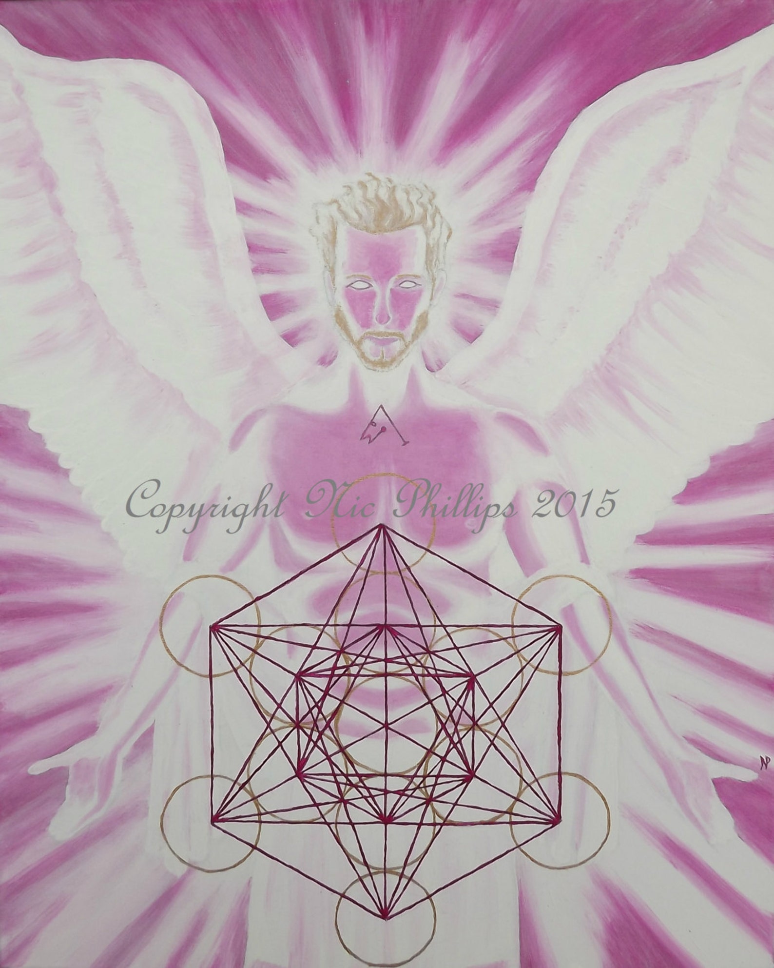 Archangel Metatron (prints and Cards) - Etsy