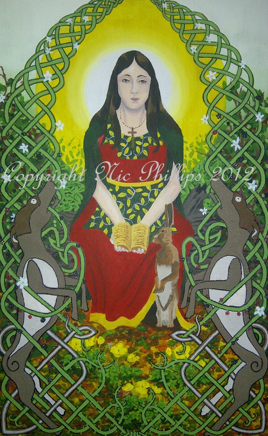 Saint Melangell (prints and Cards) - Etsy UK
