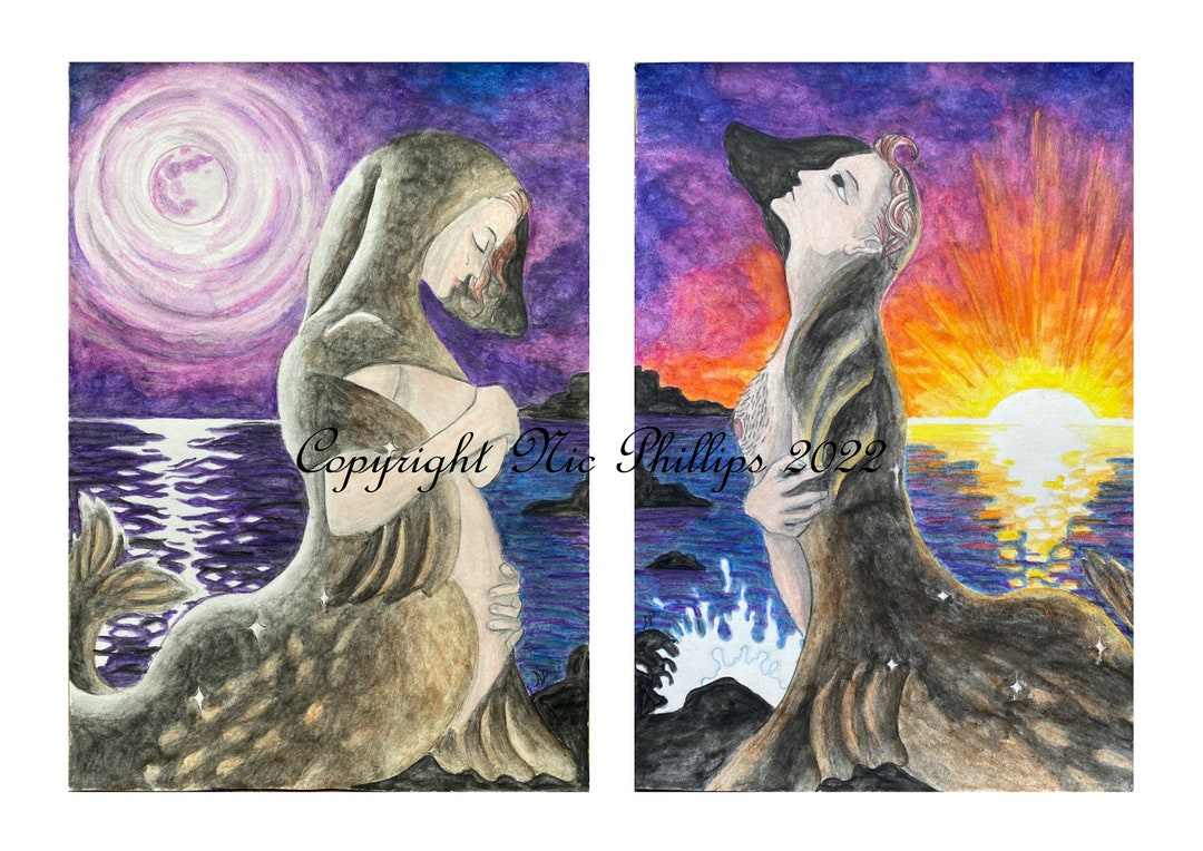 Selkies (alternate) Prints and Cards - Etsy
