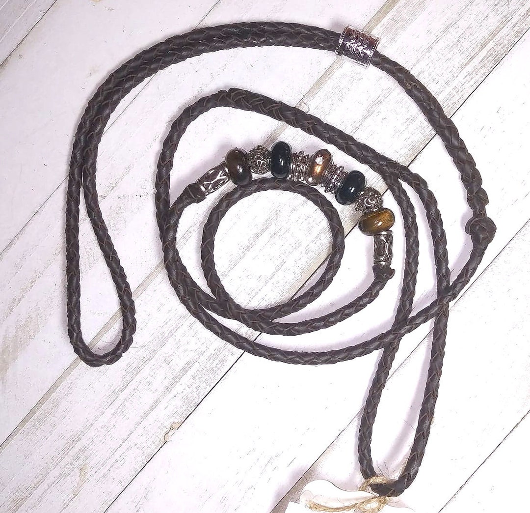 Kangaroo Braided Loop Type Neck Collar Dog Show Lead. - Etsy