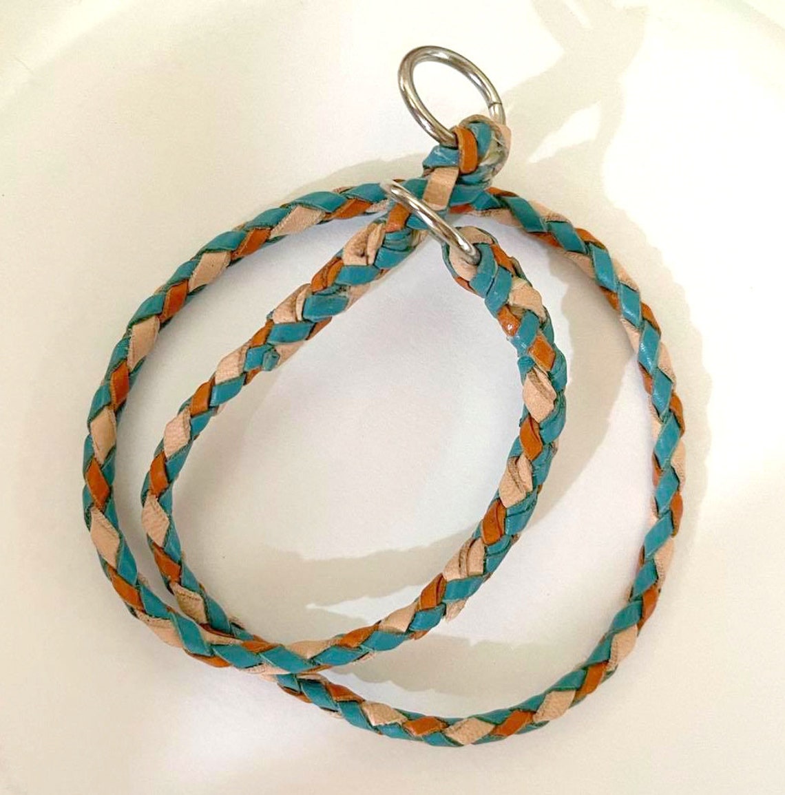 Kangaroo Braided Dog Slip Collar | Etsy