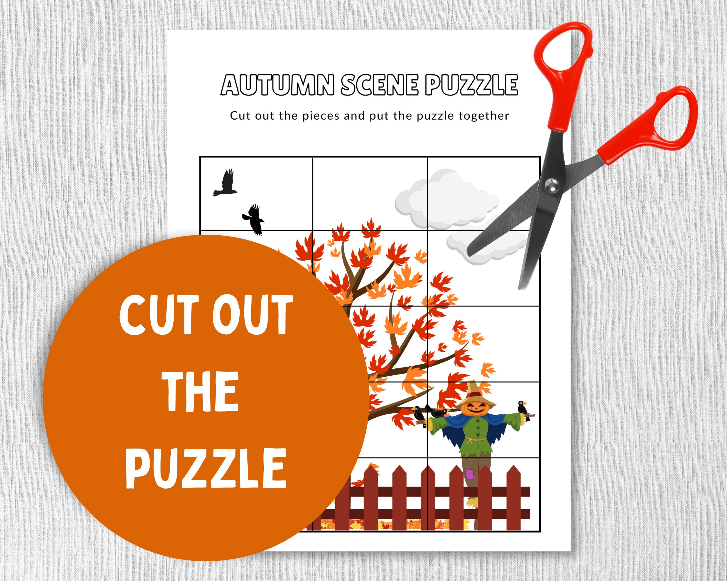 Autumn Printable Fall Activity Set for Kids - Fun and Educational ...