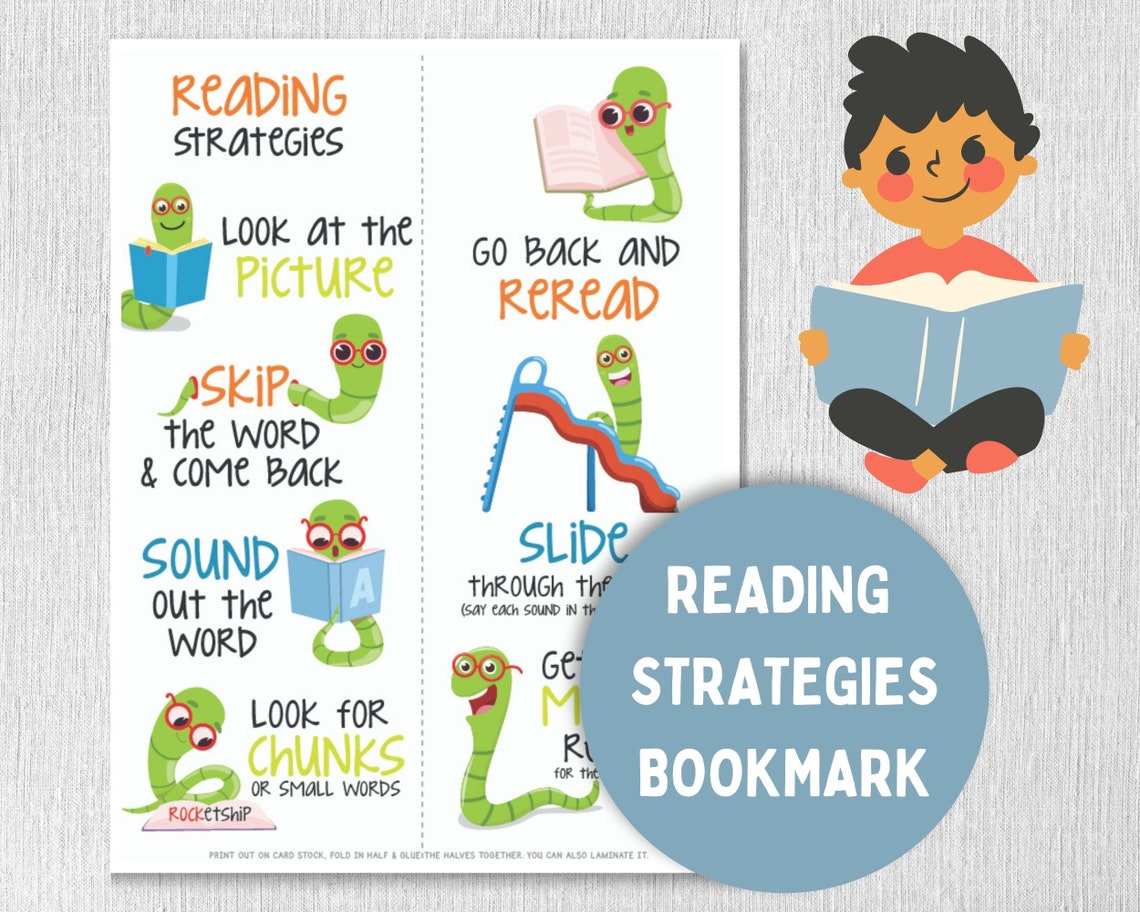 Bookworm Bingo Printable Reading Activity Worksheets & Bookmarks for ...
