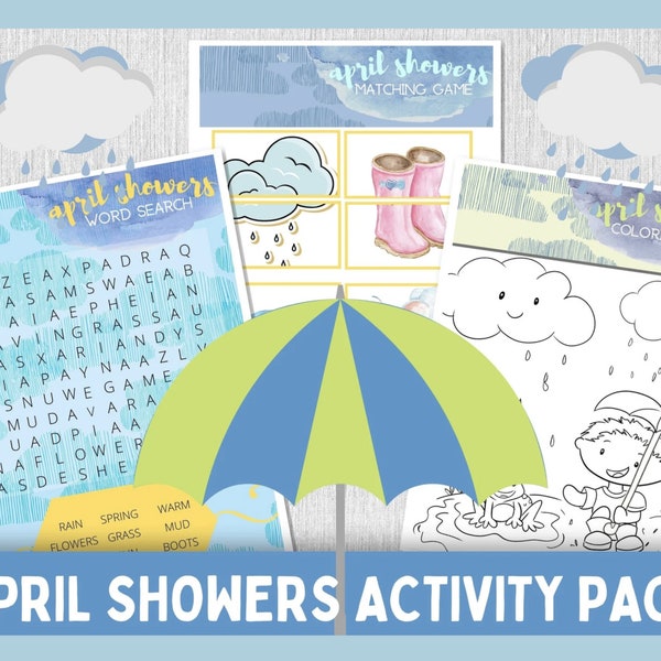 April Showers - Etsy