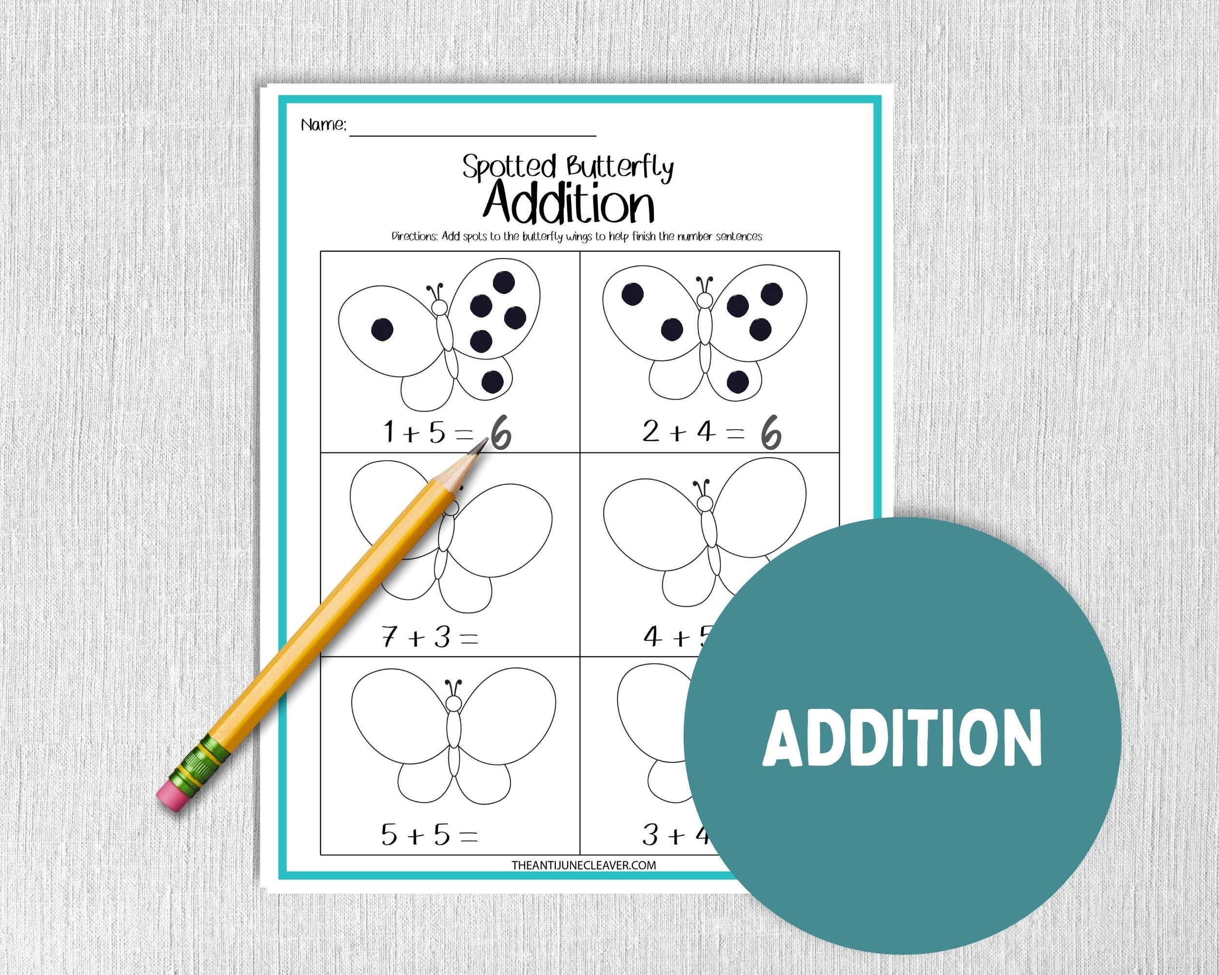 Butterfly Printable Worksheets for Kids - Educational Activities ...
