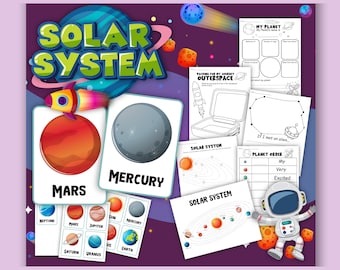 Solar System Lapbook Solar System Reading Passages Planets Sun Moon ...