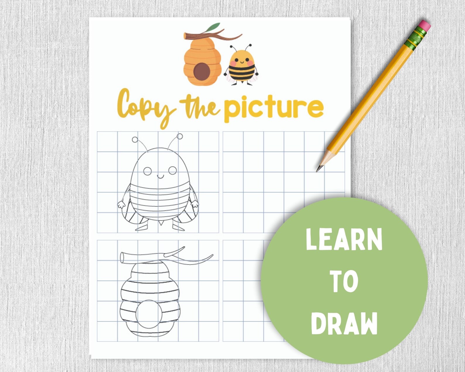 Honey Bee Printable Worksheets for Kids - Educational Activities ...