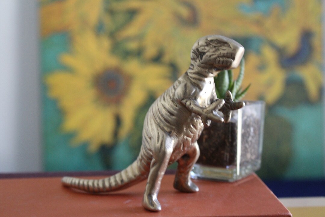 T Rex Brass Dinosaur - Etsy