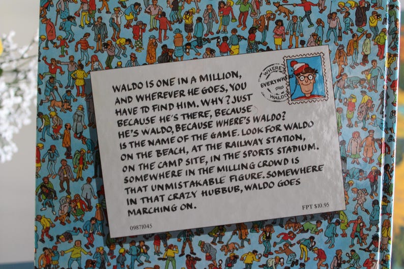 Where's Waldo Book - Etsy