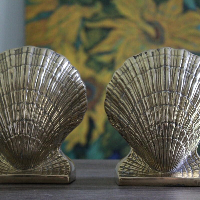 Shell Bookends - Etsy