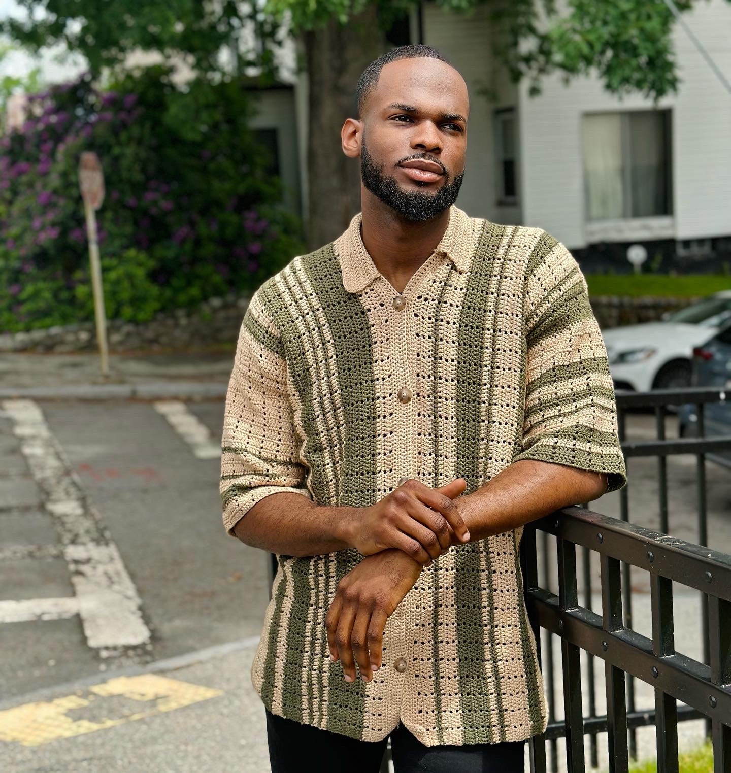 Button up Top Crochet Pattern PDF Only Men/ Women/ Unisex Crochet Top ...