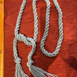 Cotton Rope Knotted Belt, Twisted Boho Festival Hippie Tcotton Wrap ...