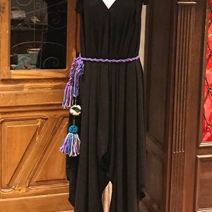 Boho Festival Rope Belt Pom Pom Belt, Hippie Wrap Belly Dance Belt ...