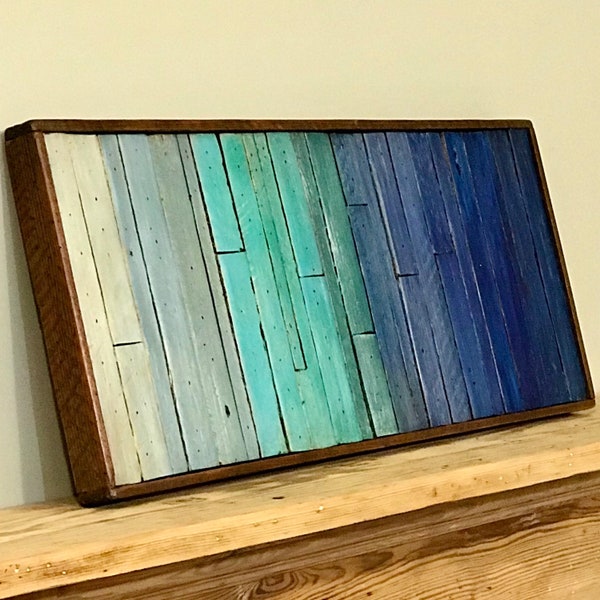 Reclaimed Wood Art - Etsy