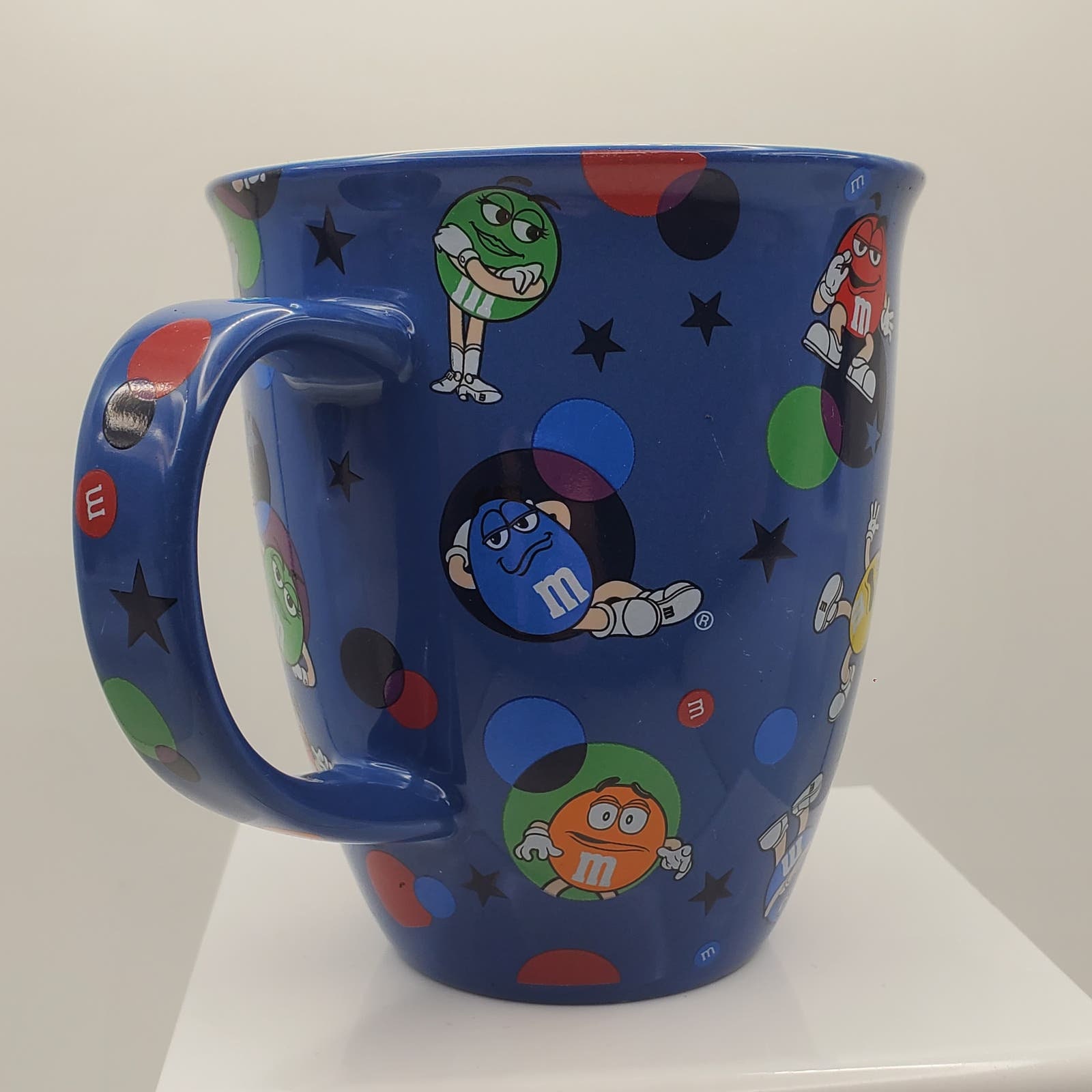 Mars M&M Candy Large Mug Vintage 1990s Blue Coffee Cup Collectible - Etsy